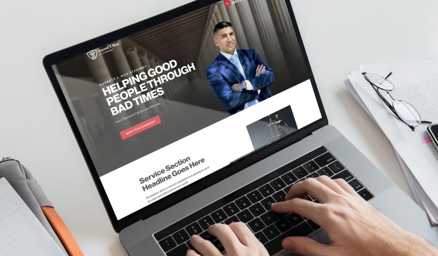 Garret Rice Attorney - Webmark